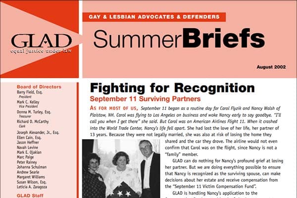 Summer 2002 - GLAD Law